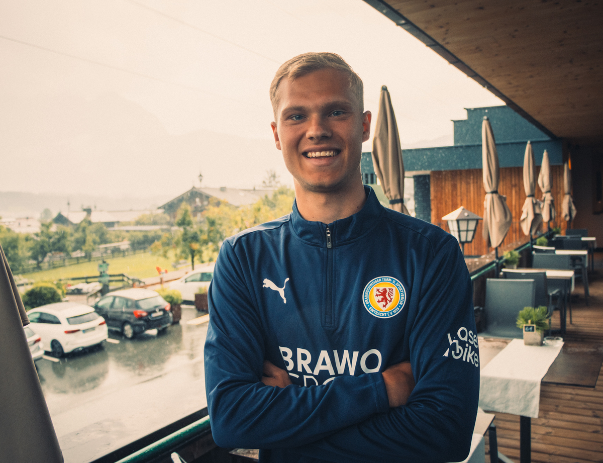 Louis Breunig wird ein Löwe - Eintracht Braunschweig